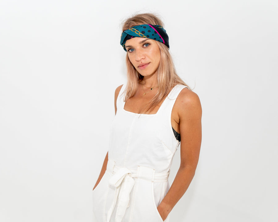 The Kat Silk Scarf – CB Grey